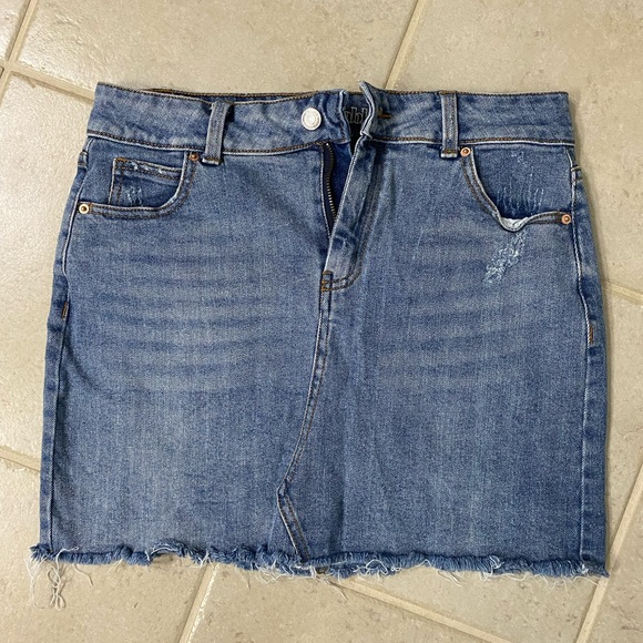 wild fable | Skirts | Wild Fable Mini Jean Skirt | Poshmark